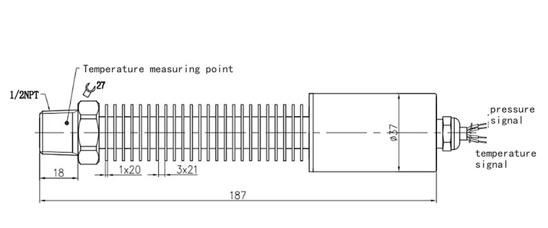 Combined Pressure and Temperature Sensor-Integrated Structure - Sino Insts
