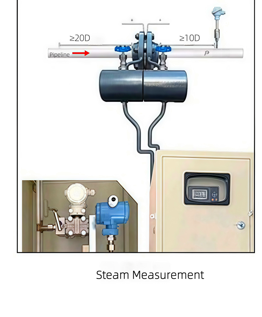 Steam Flow Totalizer for steam flow measurement